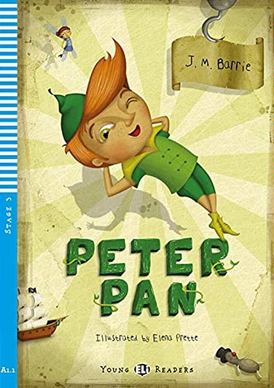 Peter Pan - Eli Young Readers - Stage 3 - Book With Audio - Myre