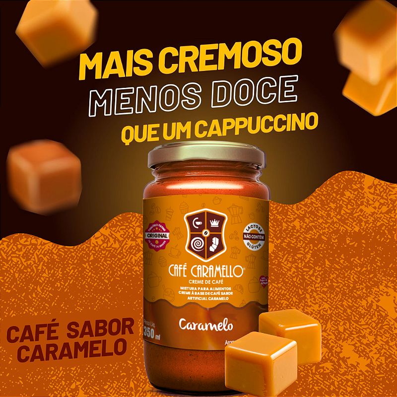 Creme de Café 350ml Caramelo - Café Caramello Erechim