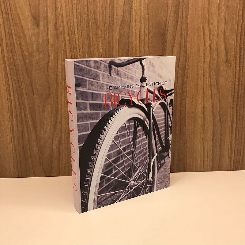 CAIXA BOOK / LIVRO CAXA - BICYCLES GRANDE . - Debora Decorações ...