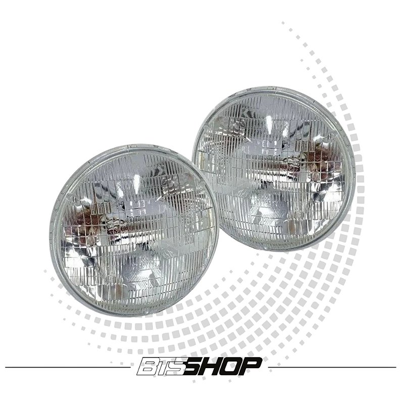 Farol Dianteiro Redondo HBL Sealed Beam GM Opala Caravan C10(Par) - BTSSHOP