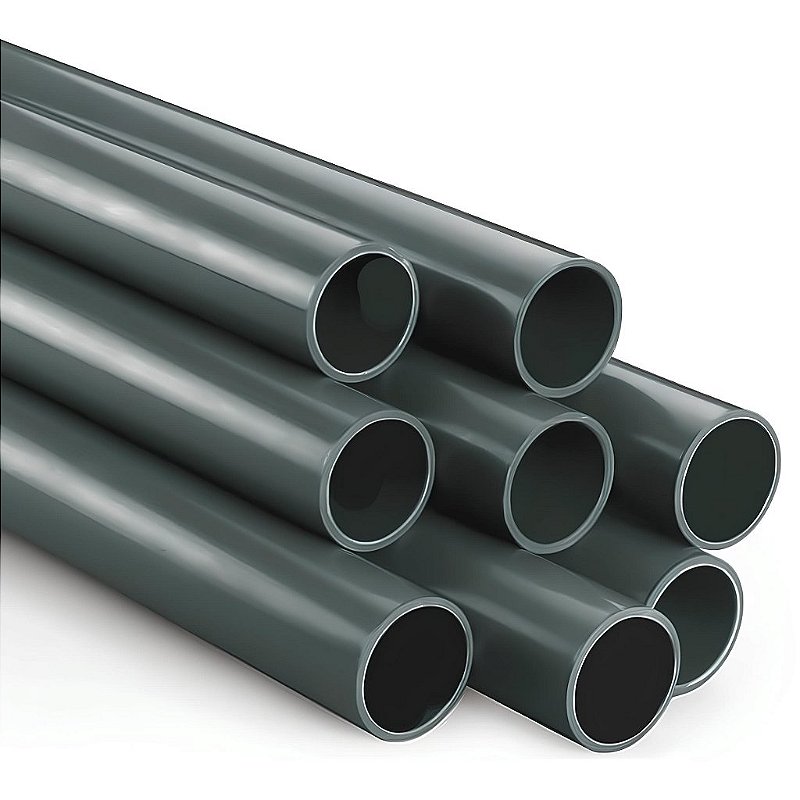 Kit 2 Tubos PVC-U PN10 50mm Barra 3 Metros - Aqua Plastic | Tubos, Válvulas e Conexões em PVC-U