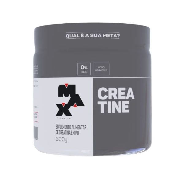 Creatina MAX Titanium Monohidratada 300gr - Venda de Suplementos e ...