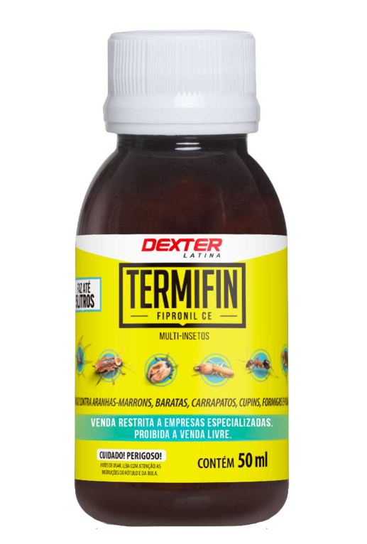Inseticida Termifin Fipronil Ce Multi-insetos - 50ml Dexter - AgroJão