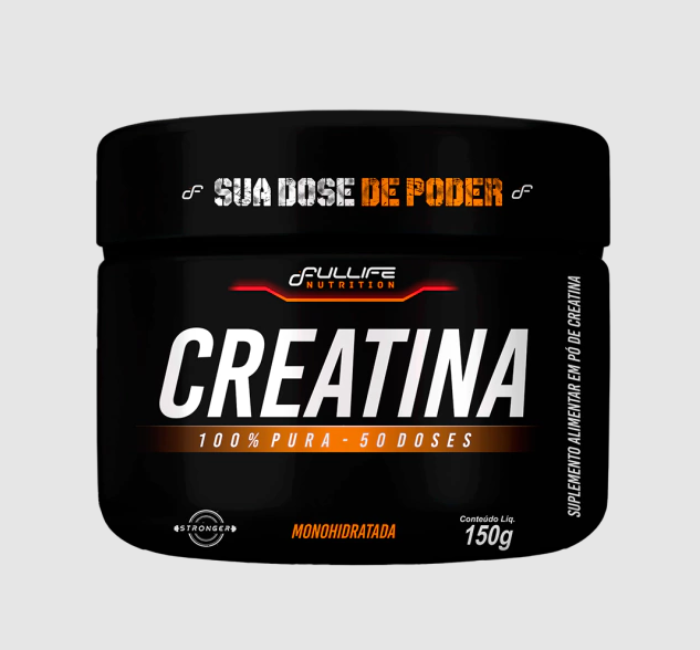 CREATINA PURA FULLIFE POTE 150G - Casarão Suplementos