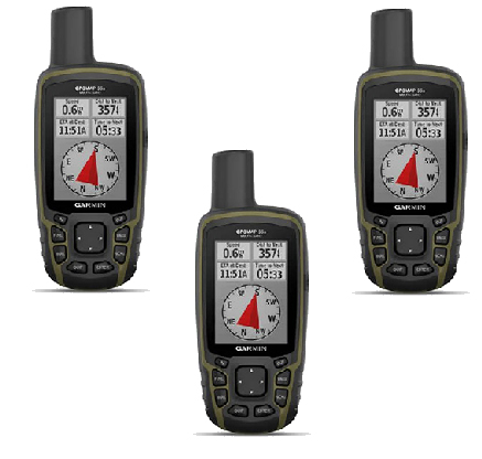 KIT 3 aparelhos GPS Garmin Gpsmap 65S com Altimetro Barométrico Anatel ...