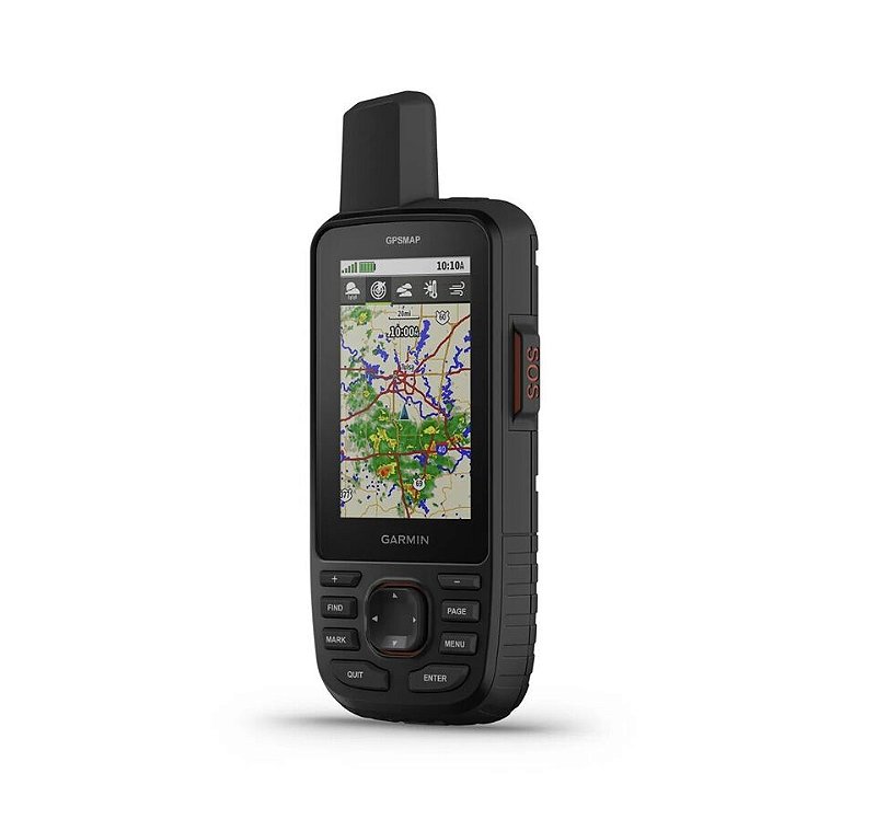 Gps Portátil Garmin Gpsmap 67i GNSS Multibanda com Inreach Altimetro e ...