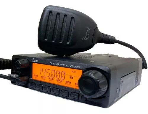 Radio Amador Icom IC-2300h - 207 Canais TX/RX - Preto - envio imediato ...