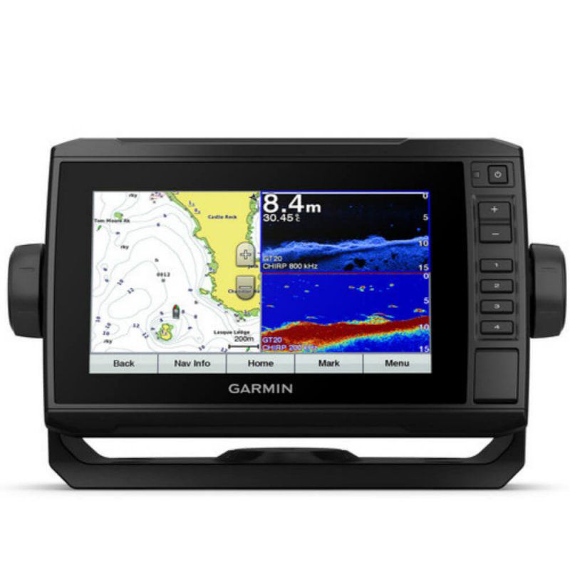 GPS Garmin Echomap 73CV Plus UHD2 Tela de 7" com Transdutor GT20-TM ...
