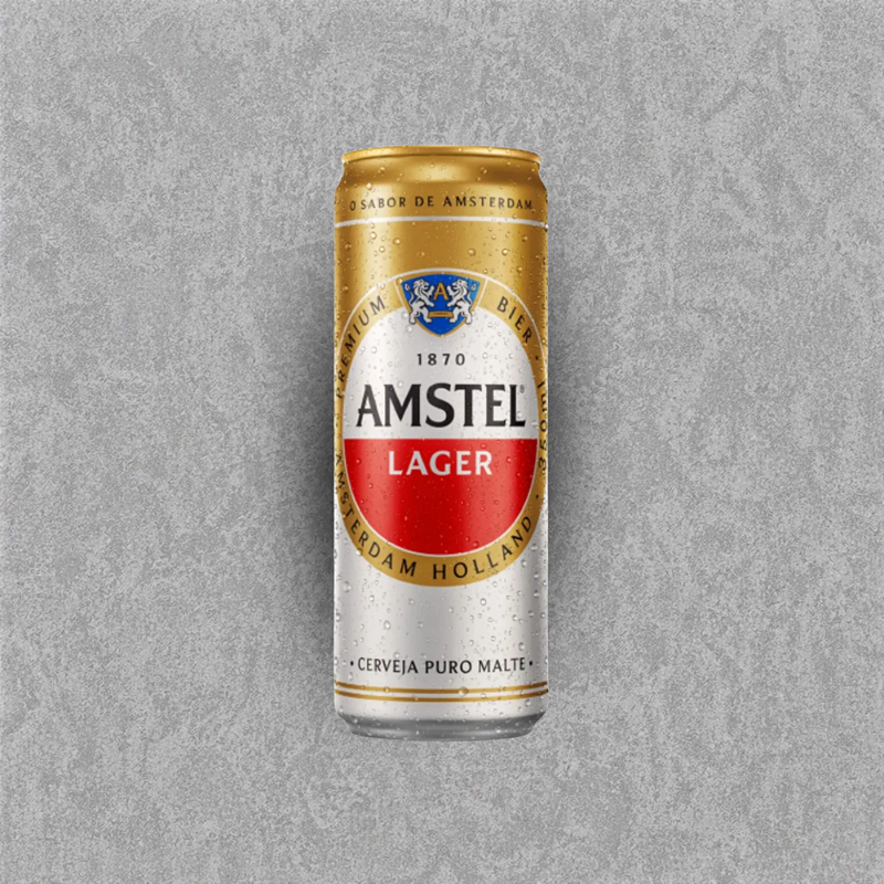 Cerveja Amstel lata com 350 ml - Empório Arouca sua Casa de Carnes ...