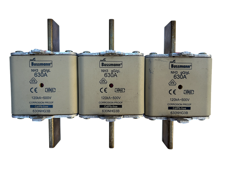 Fusível NH3 630A gG/gL 630NHG3B - Queima Estoque Elétrica