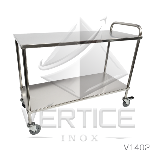 Carro em inox, carro para equipamentos em aço inox - Vértice Inox