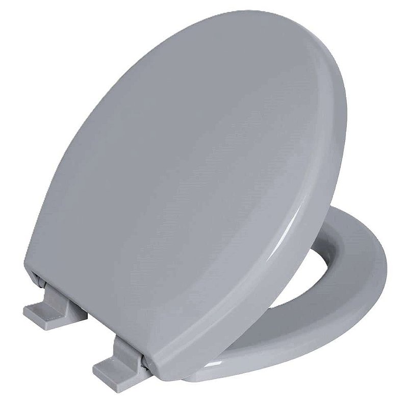 Assento Sanitário Astra Soft Close Oval TOV/SC - Cinza Claro - Decor ...