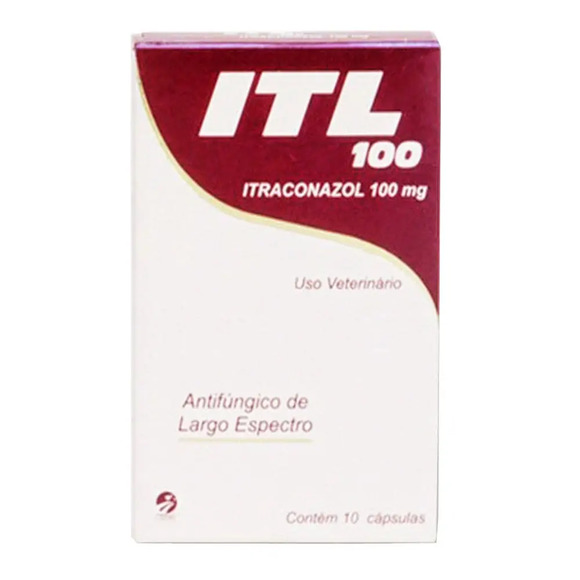 Itl 100 Itraconazol 10 caps Cepav 100 mg - Império Rações