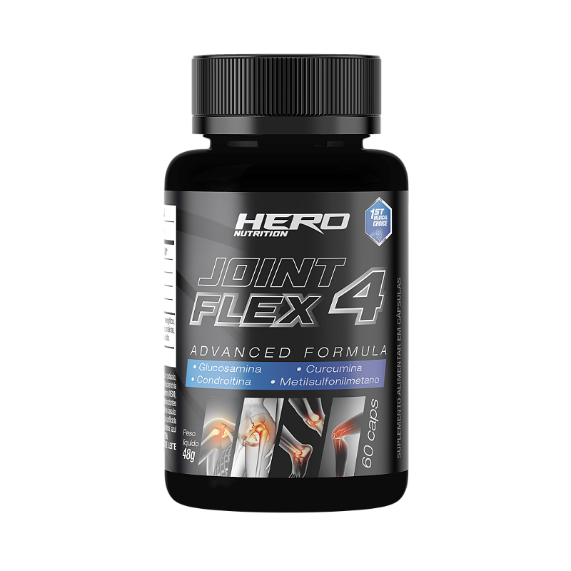 Joint Flex4 60 Cápsulas Hero Nutrition MaxForm Suplementos - MaxForm Suplementos Alimentares