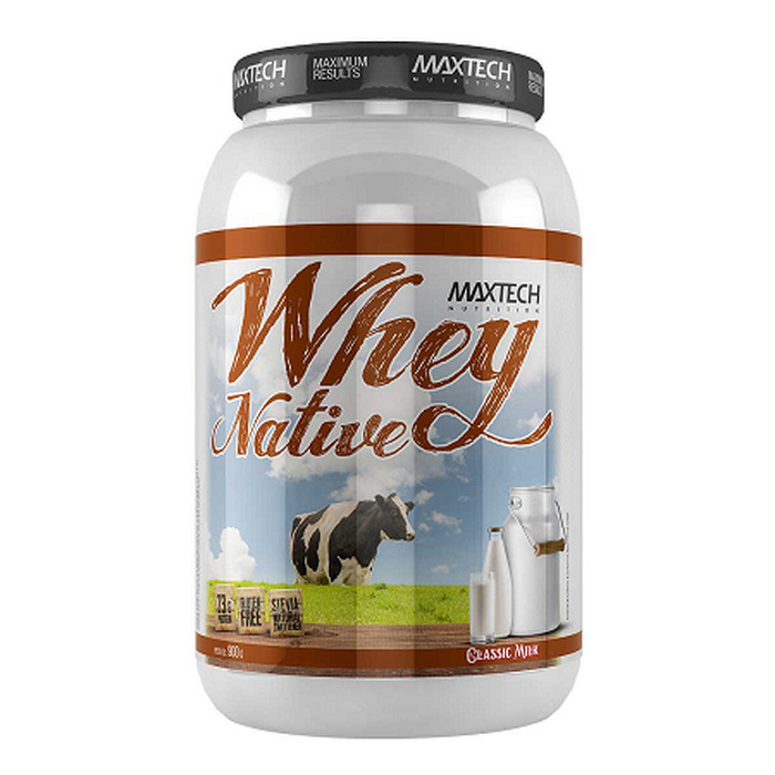 Whey Native Classic Milk 900g MaxTech Nutrition - MaxForm Suplementos ...