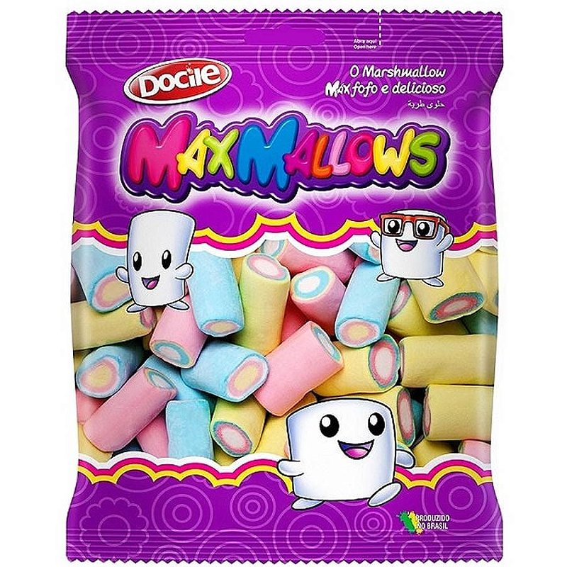 Pacote Maxmallows COLOR TUBO - 250g - Festas da 25 - Tudo em Artigos de ...