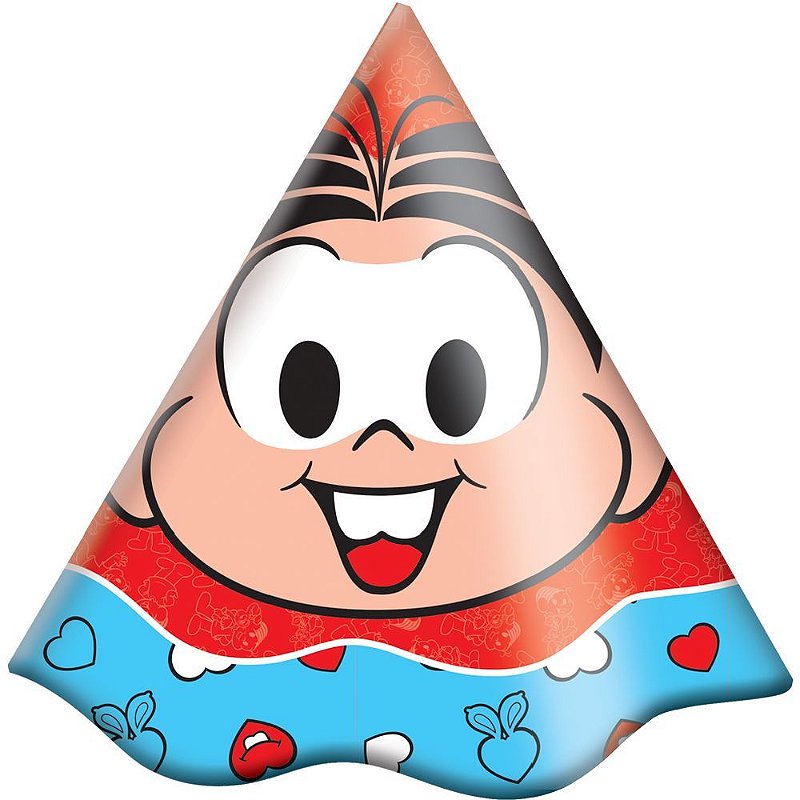 Chapéu Mônica Core - Festcolor - 08Un - Festas da 25 - Tudo em Artigos ...