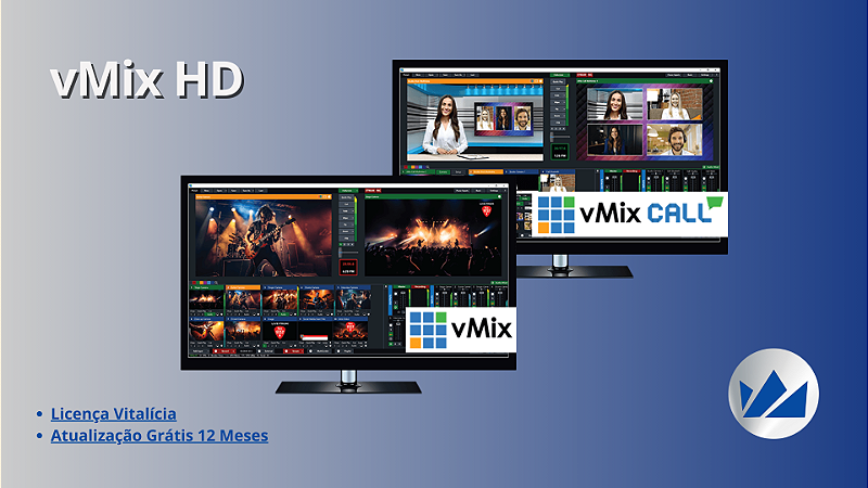 vMix HD: Software de Produção e Streaming de Vídeos em Alta Definição ...