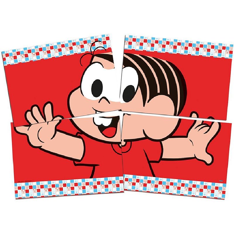 Painel 4 Lâminas Mônica Core - Festcolor - Embalagens da 25 - A maior ...