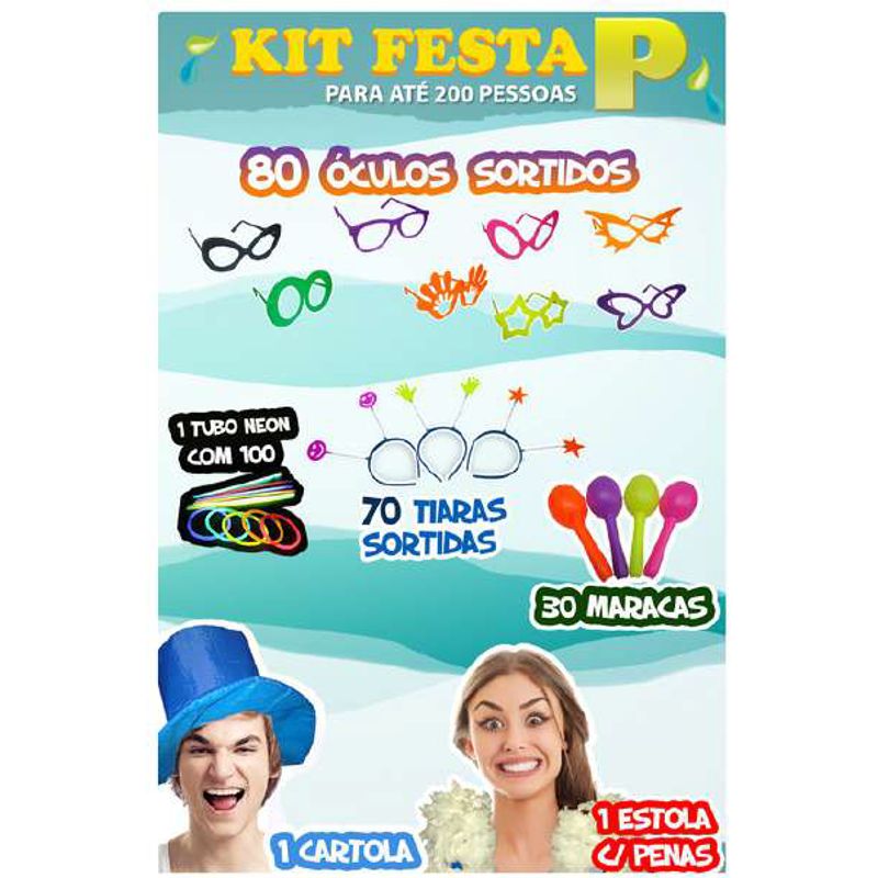 Kit Festa Completo - Festa Chic | Celebre com Estilo! - Embalagens da ...