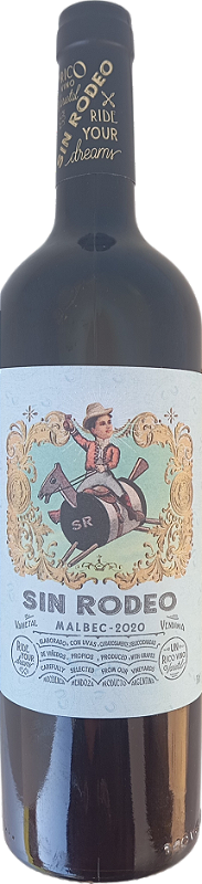 Vinho Tinto Seco Malbec 2020 Sin Rodeo 750ml - PELPER