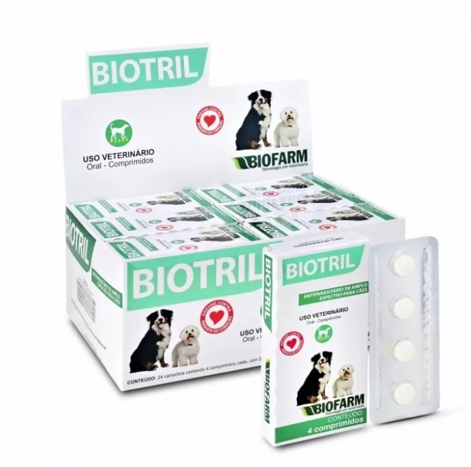 Biotril 04 comprimidos - Biofarm - Petsiga