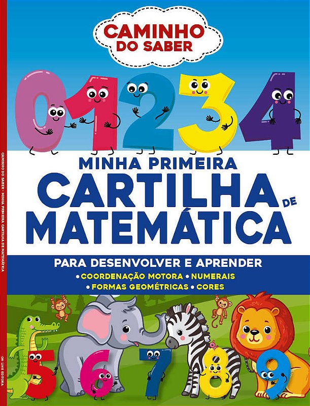 Minha Primeira Cartilha De Matemática Minha Primeira 9786555472011 - Books4u