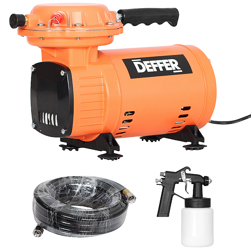 Compressor de ar direto 250w Deffer Modelo DFCA250 Bivolt C/ chave ...