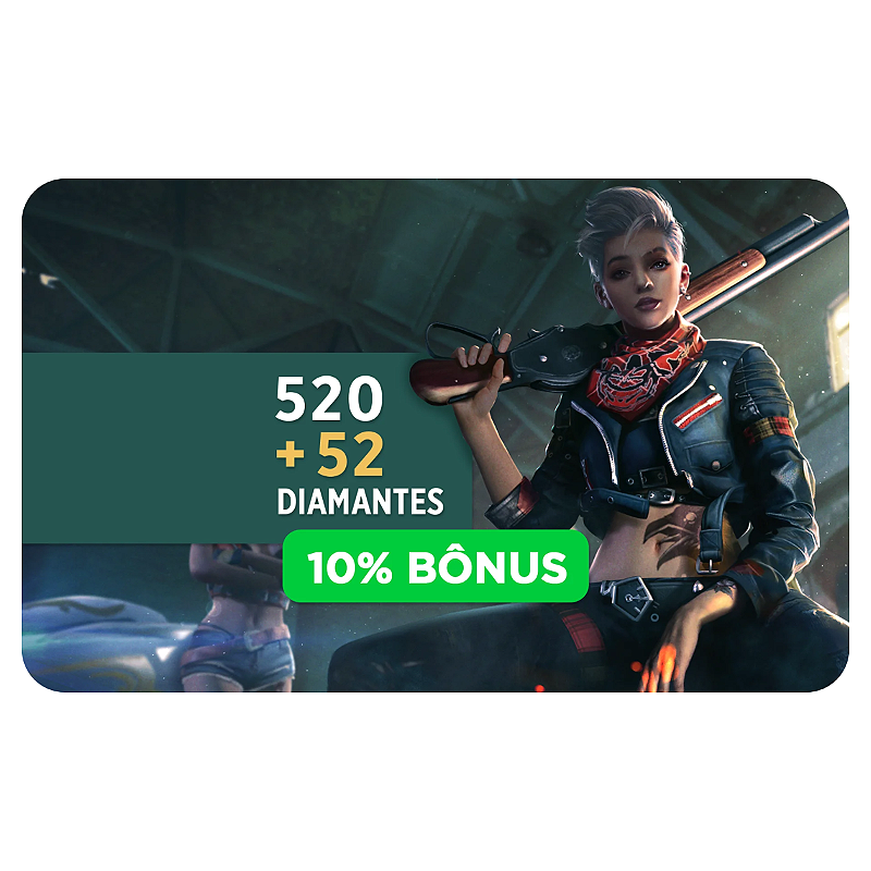 Gift Card Cartão Presente Garena Free Fire - VitelShop