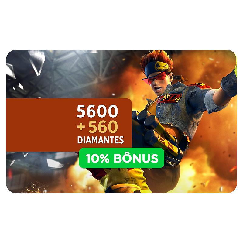 Gift Card Cartão Presente Garena Free Fire - VitelShop