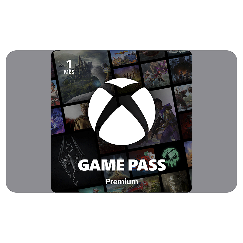 Gift Card Cartão Presente Xbox Game Pass Premium Microsoft - VitelShop
