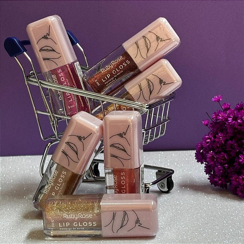 Lip Gloss - Ruby Rose - Fiorelli makeup - Sua autoestima é a sua melhor ...