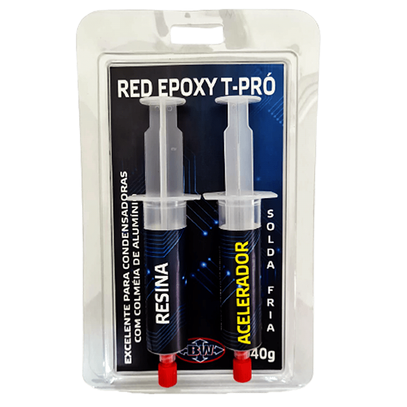 Red Epoxy T Pro 40g BW - Super Solução para Reparos Rápidos | TapCamp ...