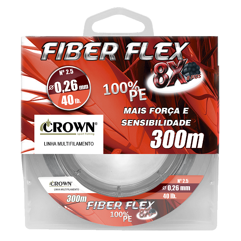 LINHA MULT. FIBER FLEX 8X 0,50MM 300M - Sangaletti Caça e Pesca