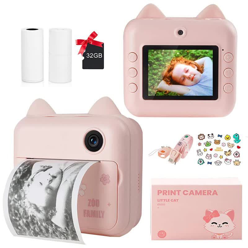Câmera Infantil Instantânea Full HD - Print Camera | Para estimular a ...