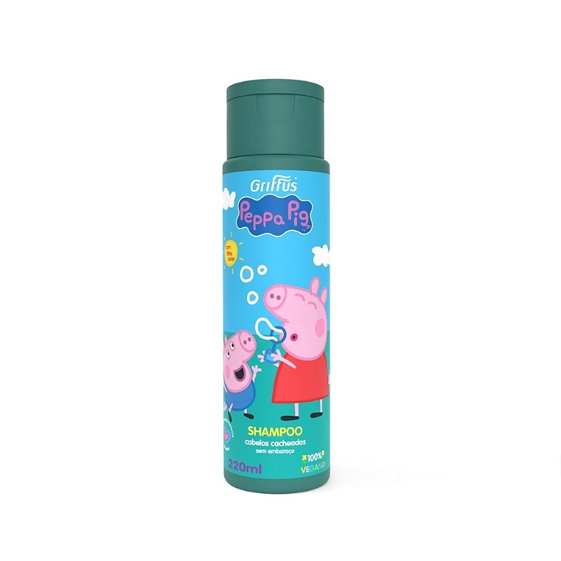 Shampoo Sem Embaraço Cachos Peppa Pig 220Ml - L21 STORE