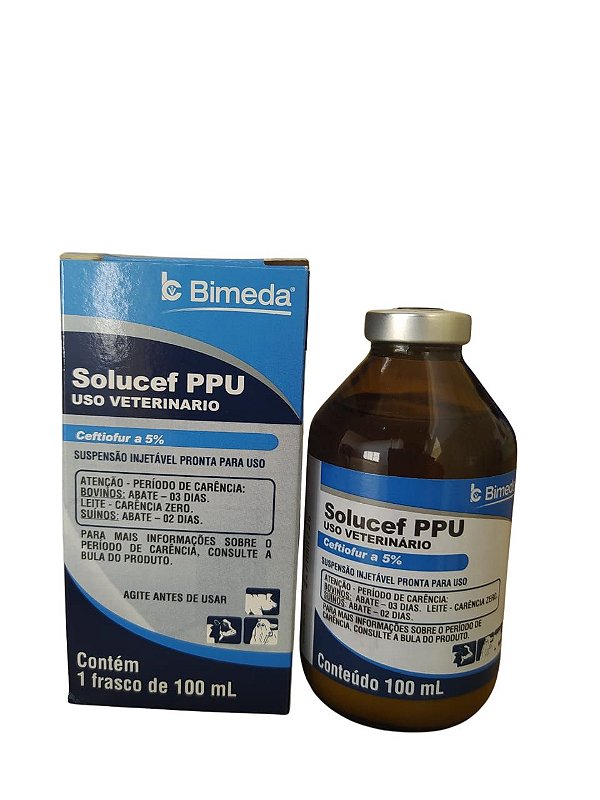 Solucef PPU 100 ML - Bimeda - Planeta Agrícola