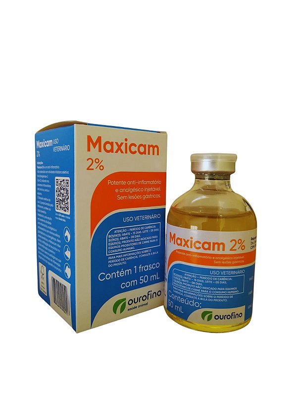 Maxicam 2% 50 ML Ouro Fino - Planeta Agrícola