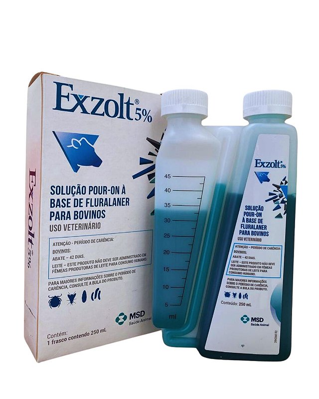 Exzolt 5% POUR-ON 250ML - Planeta Agrícola