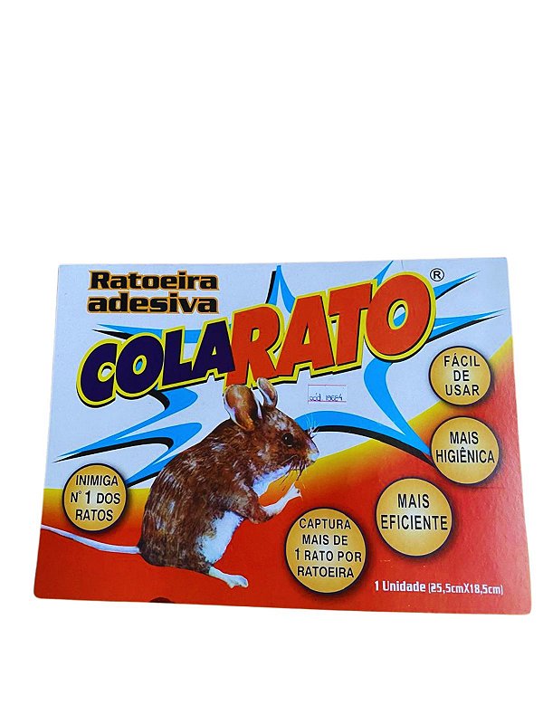 Ratoeira Adesiva Cola Rato - Planeta Agrícola
