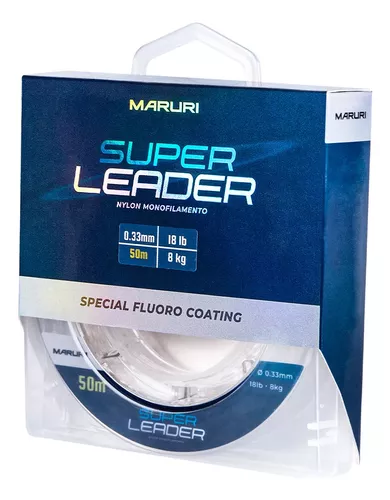 Linha Super Leader Carbon 50m - Maruri - MultiPesca Brasil