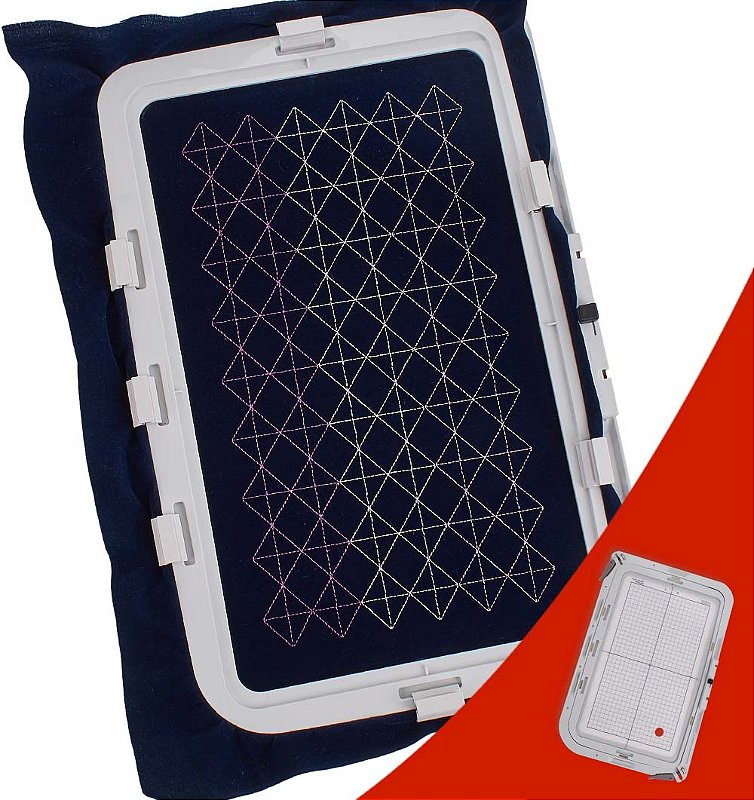 Bastidor RE36B 20cm X 36cm para Máquinas de Bordar MC550E e MC550E LE ...