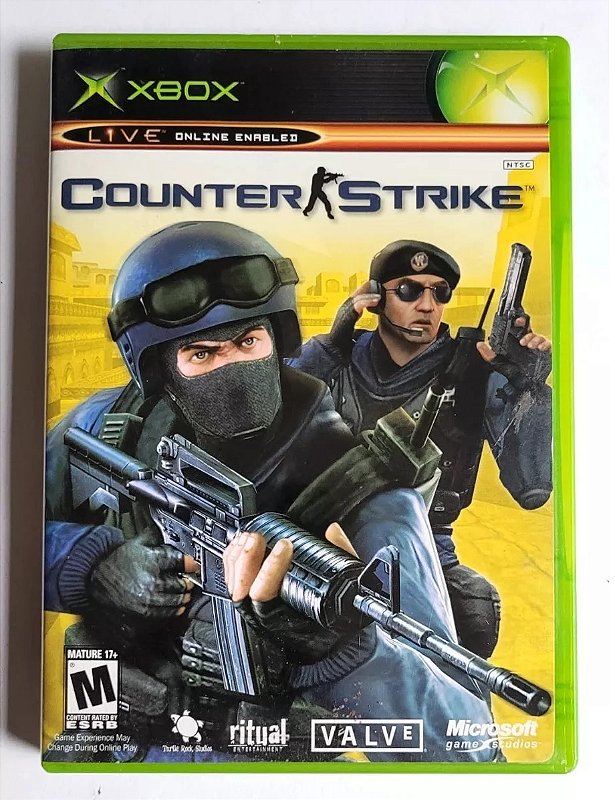 Counter Strike Xbox Classic/360 original - ALB GAMES