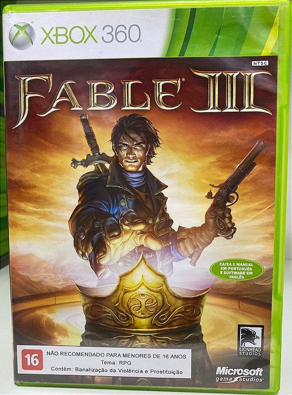Fable 3 - Xbox 360 - Original - ALB GAMES