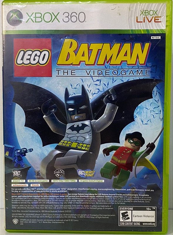 Lego Batman - Xbox 360 - Original - ALB GAMES