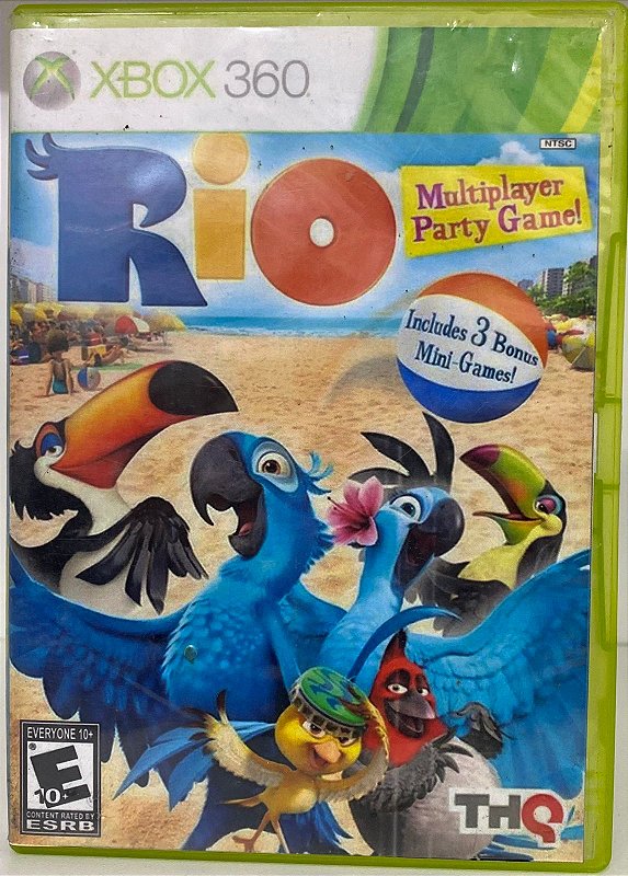 Rio multiplayer party game! - Xbox 360 - Original - ALB GAMES