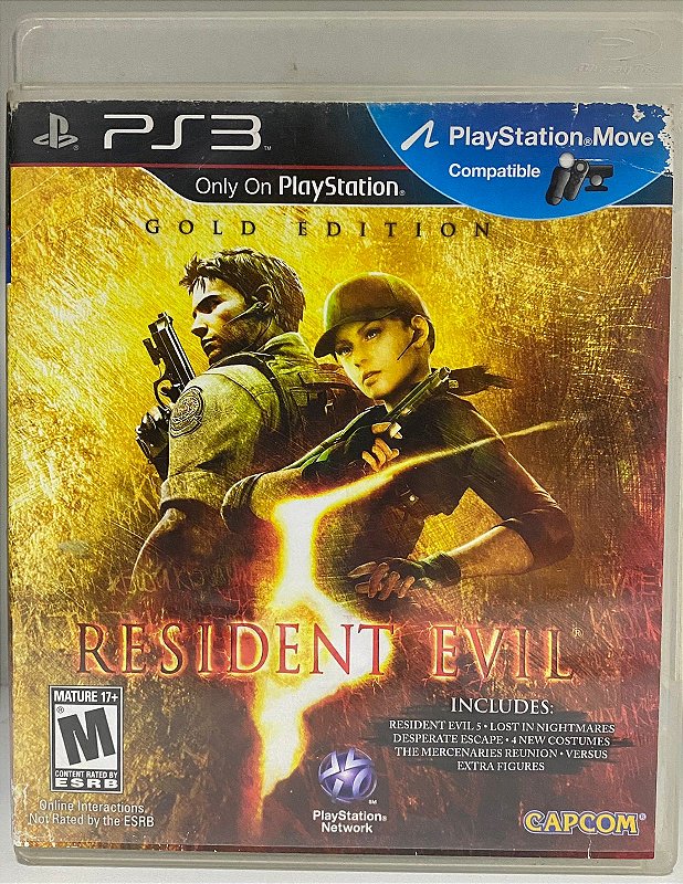 Resident Evil 5 - PS3 - Original - ALB GAMES