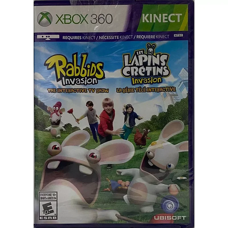 Rabbins Invasion: The Interactive TV show - Xbox 360 KINECT- Original ...
