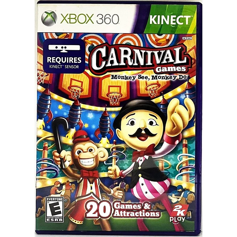 Carnival Games Monkey see, Monkey do - Xbox 360 Kinect - Original - ALB ...