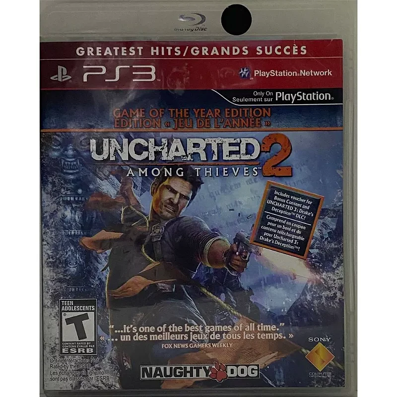 Uncharted 2: Among Thieves - PS3 - Original - ALB GAMES